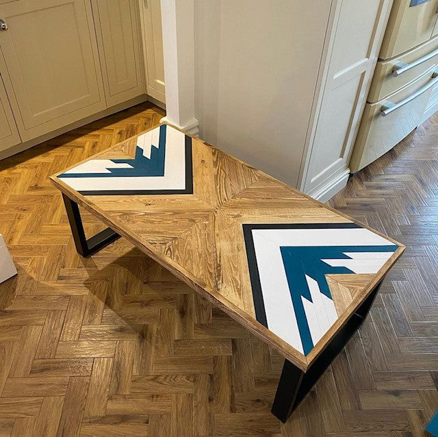 The O.G Coffee Table with box frame legs | Craigside Designs